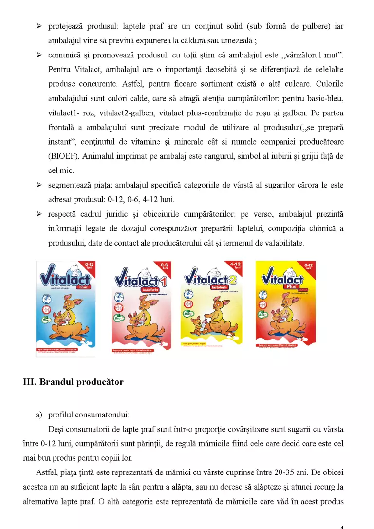 Vitalact - Proiect - Marketing #55008 | RegieLive