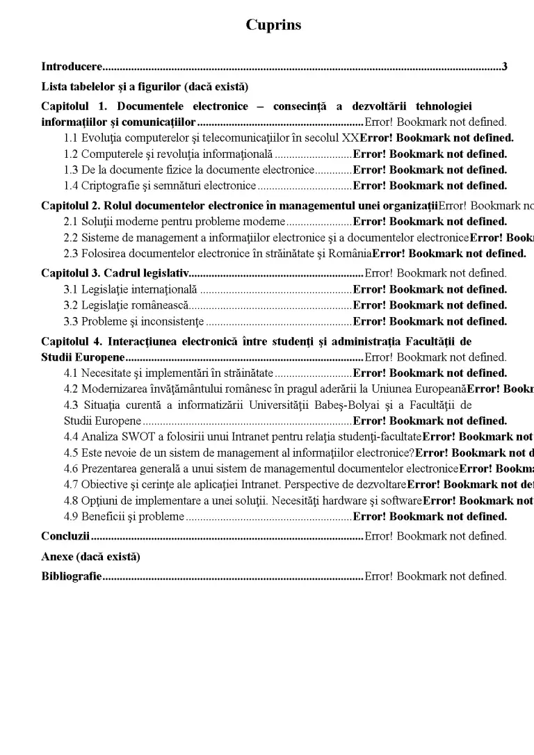 Ghid pentru Redactarea și Prezentarea Lucrării de Licență - Curs ...