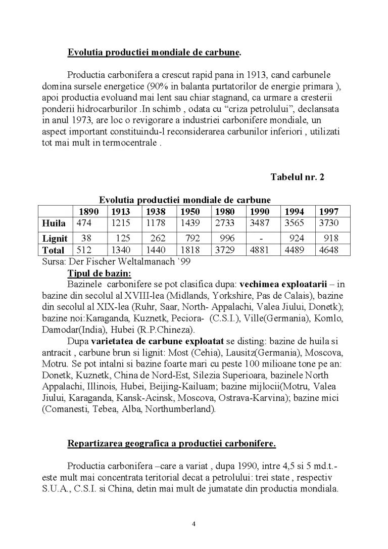 Combustibili Minerali - Referat - Chimie Organică #61150 | RegieLive