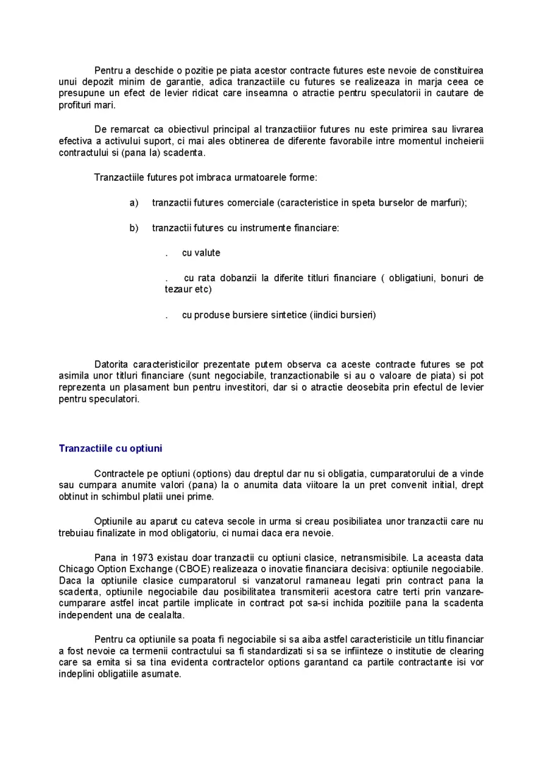 Instrumente Financiare Derivate - Referat - Economie #63090 | RegieLive