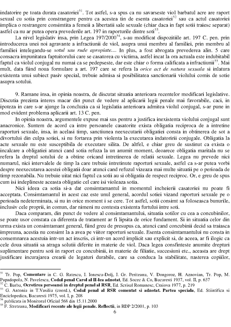 Violul Conjugal în Dreptul Comparat - Referat - Drept #68918 | RegieLive