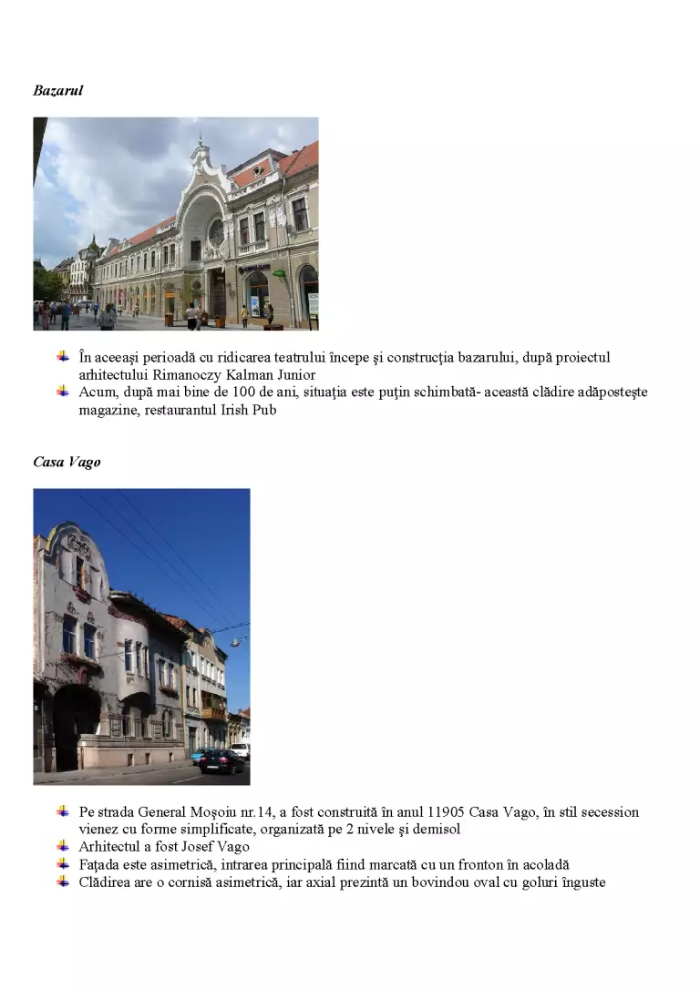 Oradea - Prezentare Turistică - Proiect - Turism #75234 | RegieLive