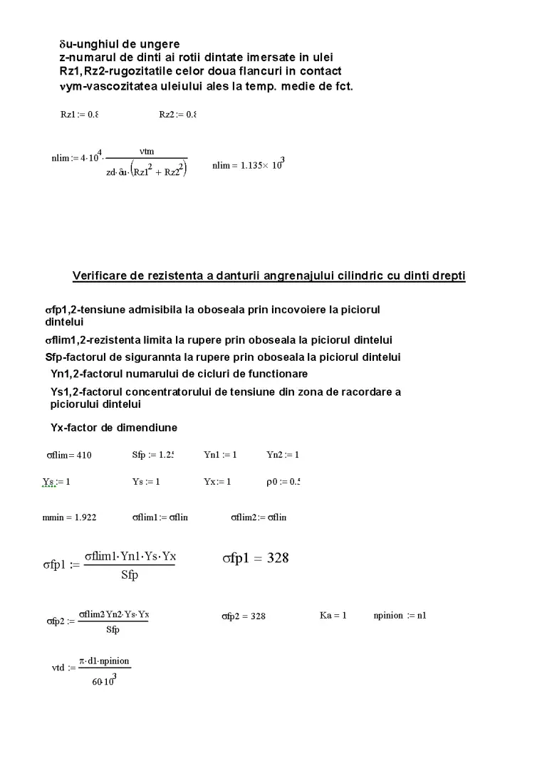Transmisie mecanică cu reductor cilindric, în 2 trepte - Proiect ...