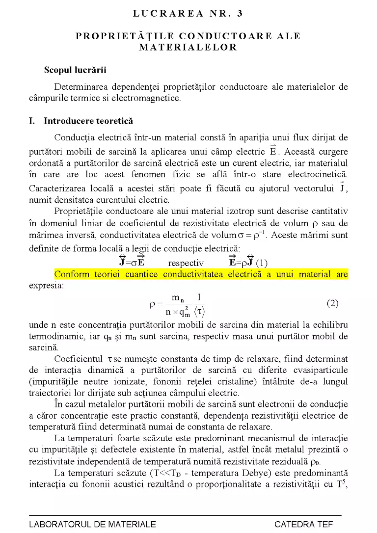 Materiale pt electronică - platforme laborator - Laborator ...
