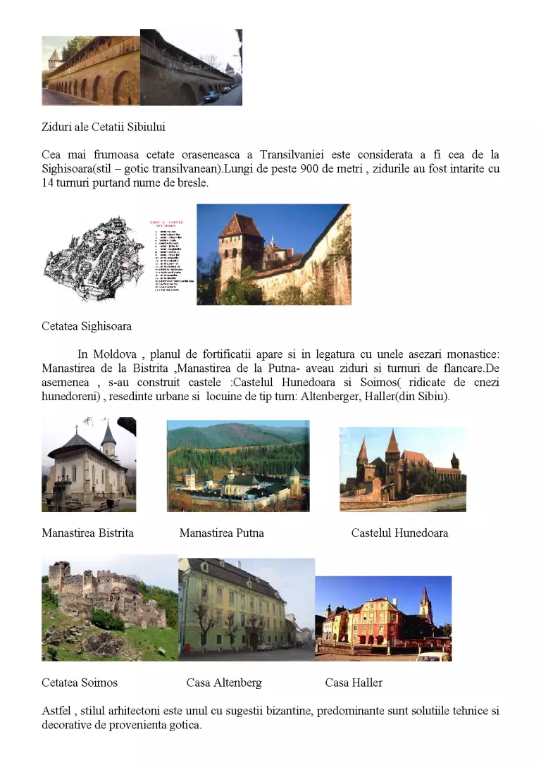 Arta medievală românească sec XIV-XV - Referat - Artă #82589 | RegieLive
