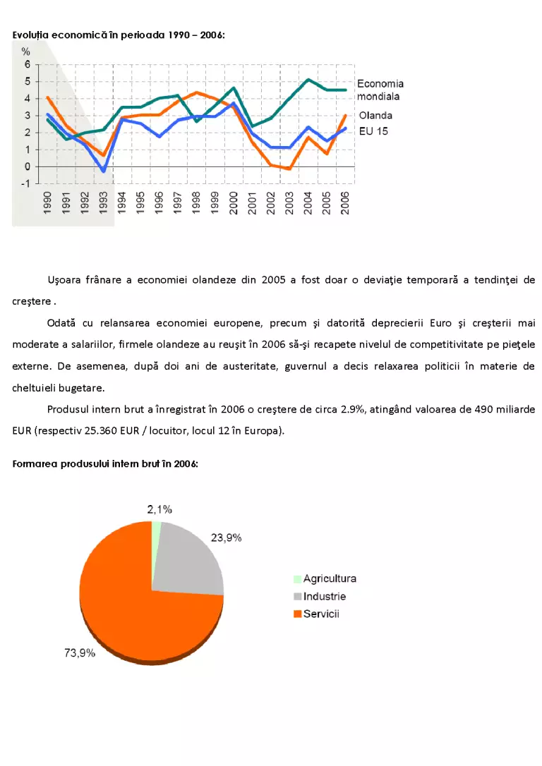 Raport de țară - Olanda - Proiect - Economie #93674 | RegieLive