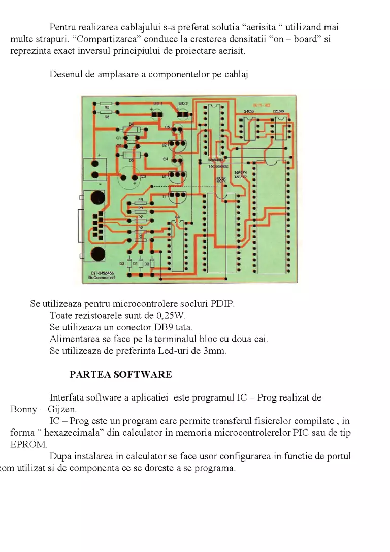Programator Microcontrolere și Memorii - Referat - Electronică #94180 ...