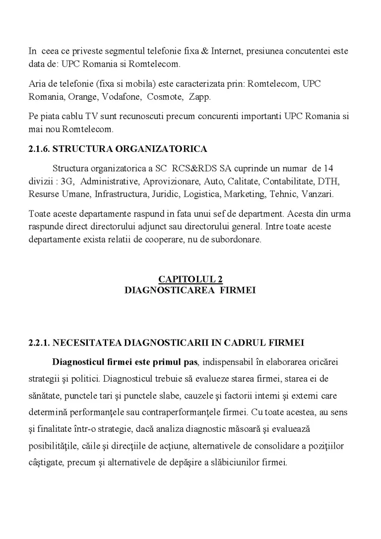 Practică RDS RCS - Proiect - Management #95017 | RegieLive